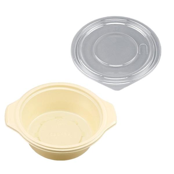 シーピー化成 使い捨て 鍋型 容器 BF-385 本体・嵌合蓋（U字穴） 900枚セット カレー容器 : オーピーネット Yahoo!店 - 通販 - Yahoo!ショッピング