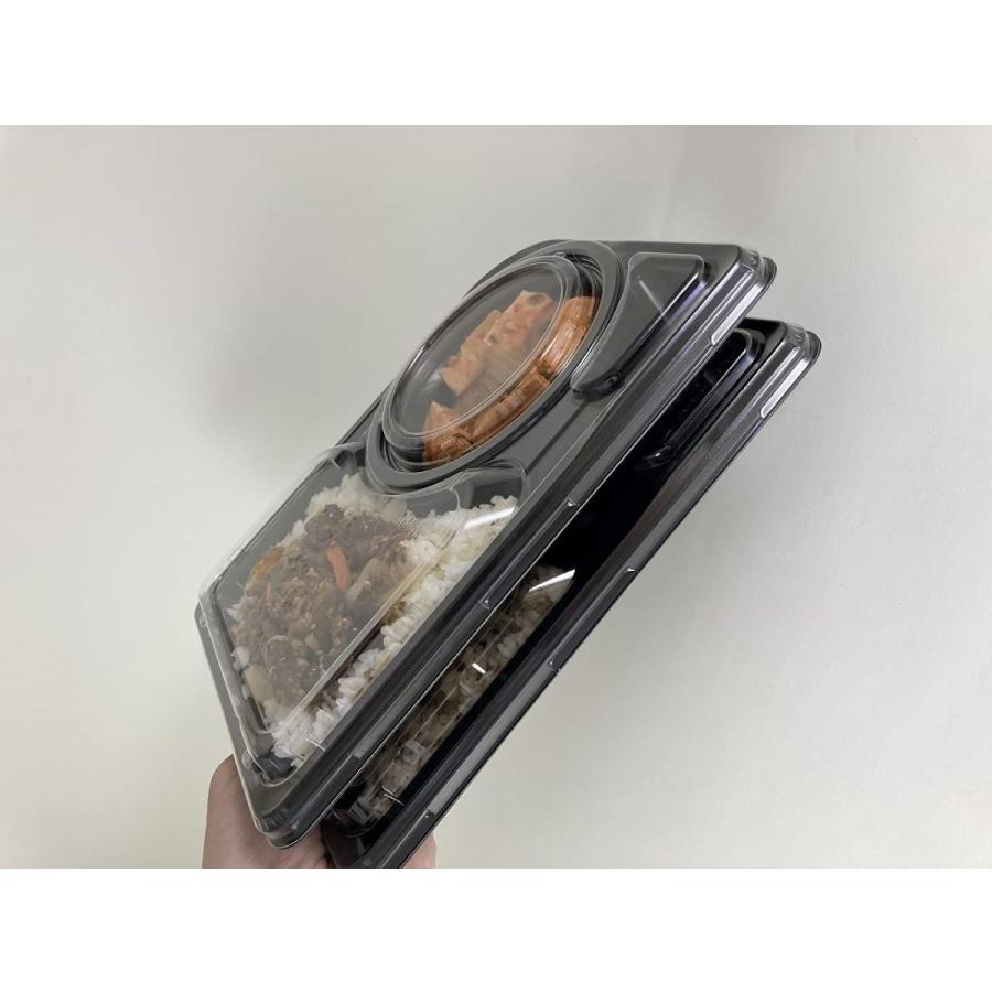 シーピー化成 使い捨て 弁当箱 惣菜 容器 CBFNランチ12 黒本体・嵌合蓋 400枚セット : オーピーネット Yahoo!店 - 通販 - Yahoo!ショッピング