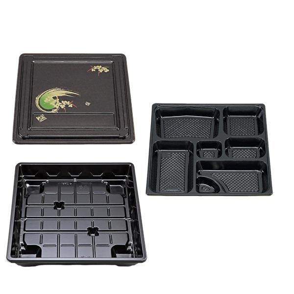 シーピー化成 仕出し 弁当容器 使い捨て U-75 萩本体・萩共蓋・中仕切 20枚セット : オーピーネット Yahoo!店 - 通販 - Yahoo!ショッピング