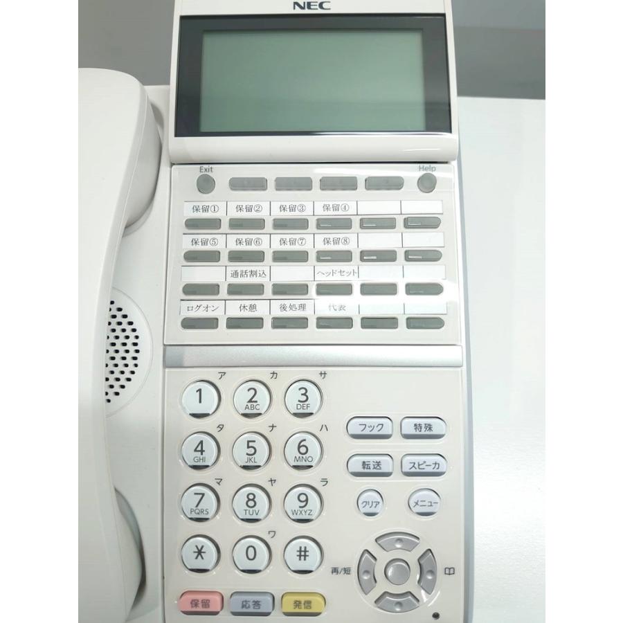 法人限定送料無料 在庫50台以上有 NEC ビジネスフォン DT800シリーズ ホワイト色 ビジネスホン オフィス電話機 中古 : oi ...