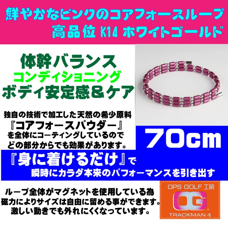 コアフォース コアフォースループAFモデルK14ホワイトゴールド 70cm COREFORCE LOOP AF MODEL K14WHITE GOLD 70cm : af-k14w70 ...