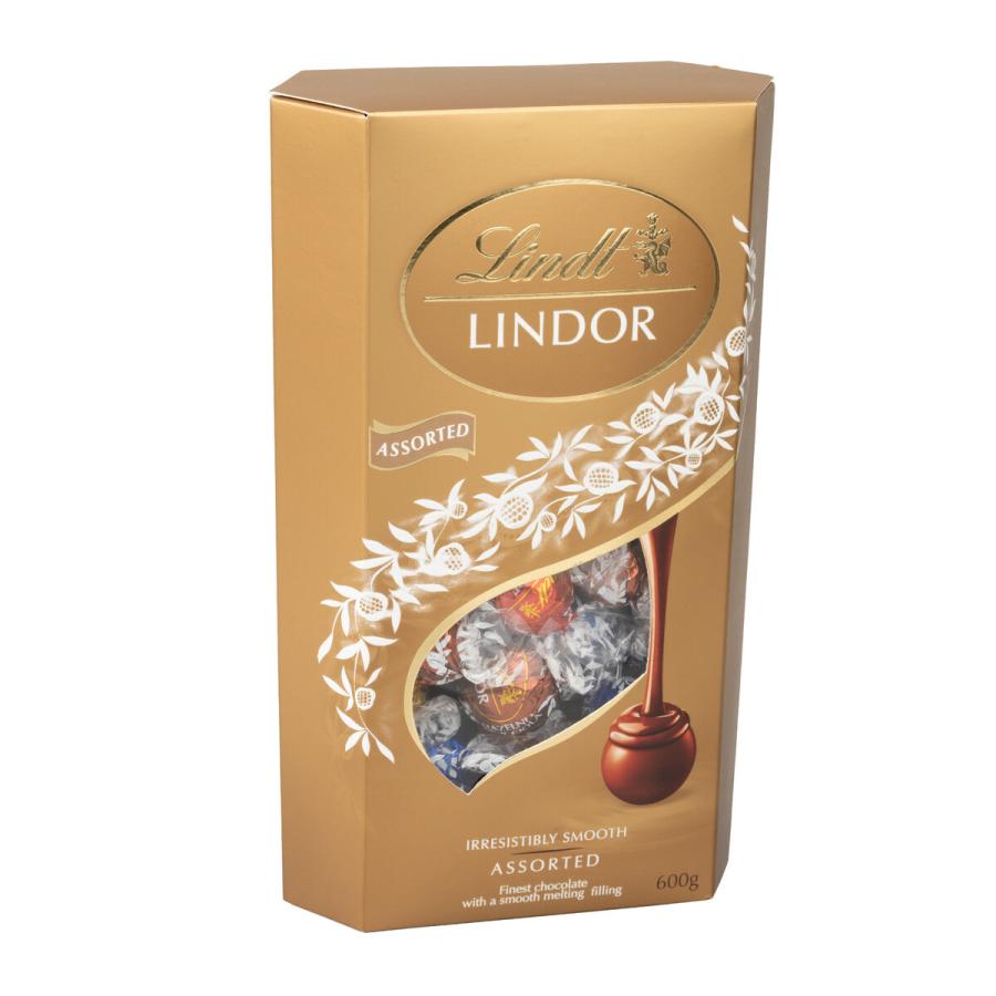 リンツ リンドールチョコ アソート 約48個入 Lindt 600g ホワイト ヘーゼルナッツ ミルク ダーク コストコ まとめ買い ...