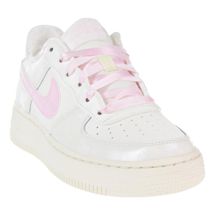 NIKE ナイキ AIR FORCE 1 エアフォースワン GS Sail Artic Pink Satin 314219-130 ...