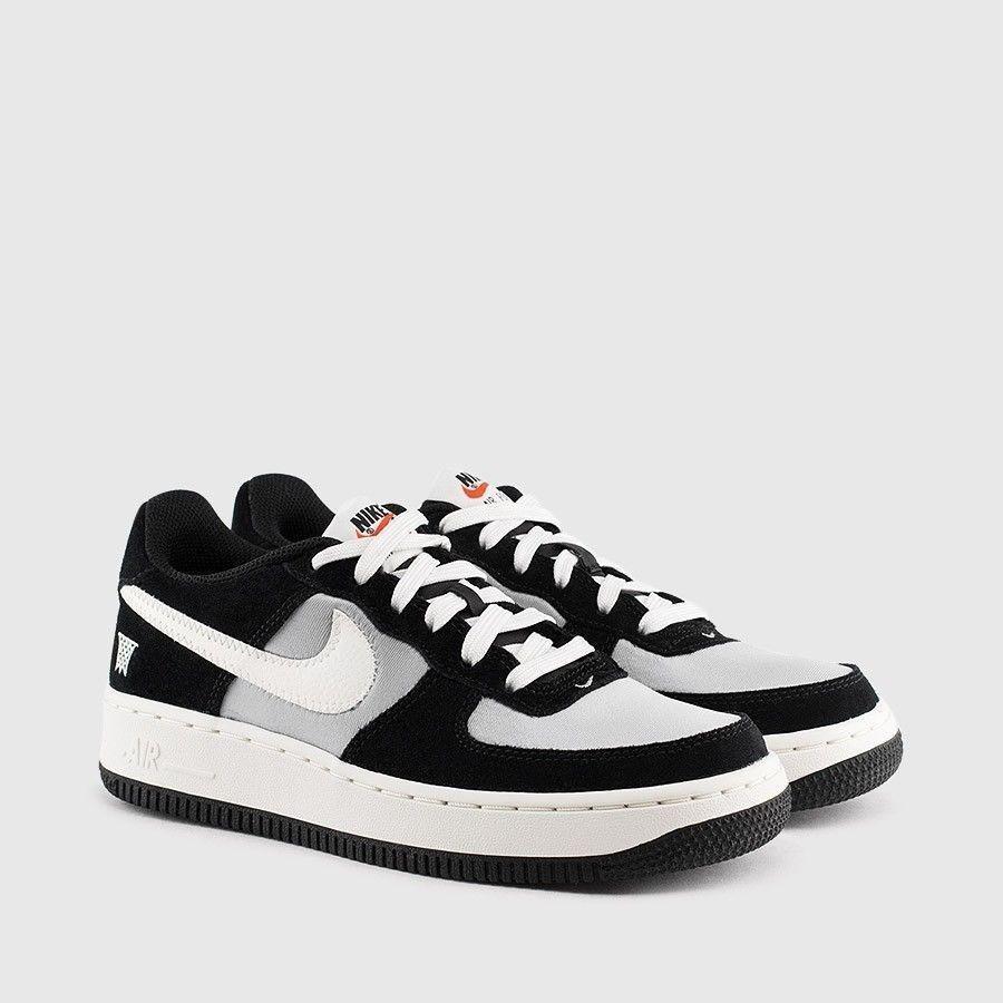 NIKE ナイキ AIR FORCE 1 エアフォースワン GS Black Sail Wolf NIKE ナイキ AIR FORCE 1 エアフォースワン GS Black Sail Wolf