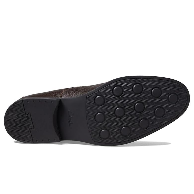 クラークス Clarks ウィドン Apron メンズ オックスフォード Dark Brown Tumbled : 9893303-334 ...