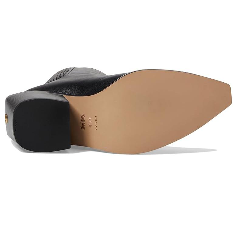 コーチ COACH Women's Prestyn Bootie レディース ブーツ Black : 9921189-3 ...