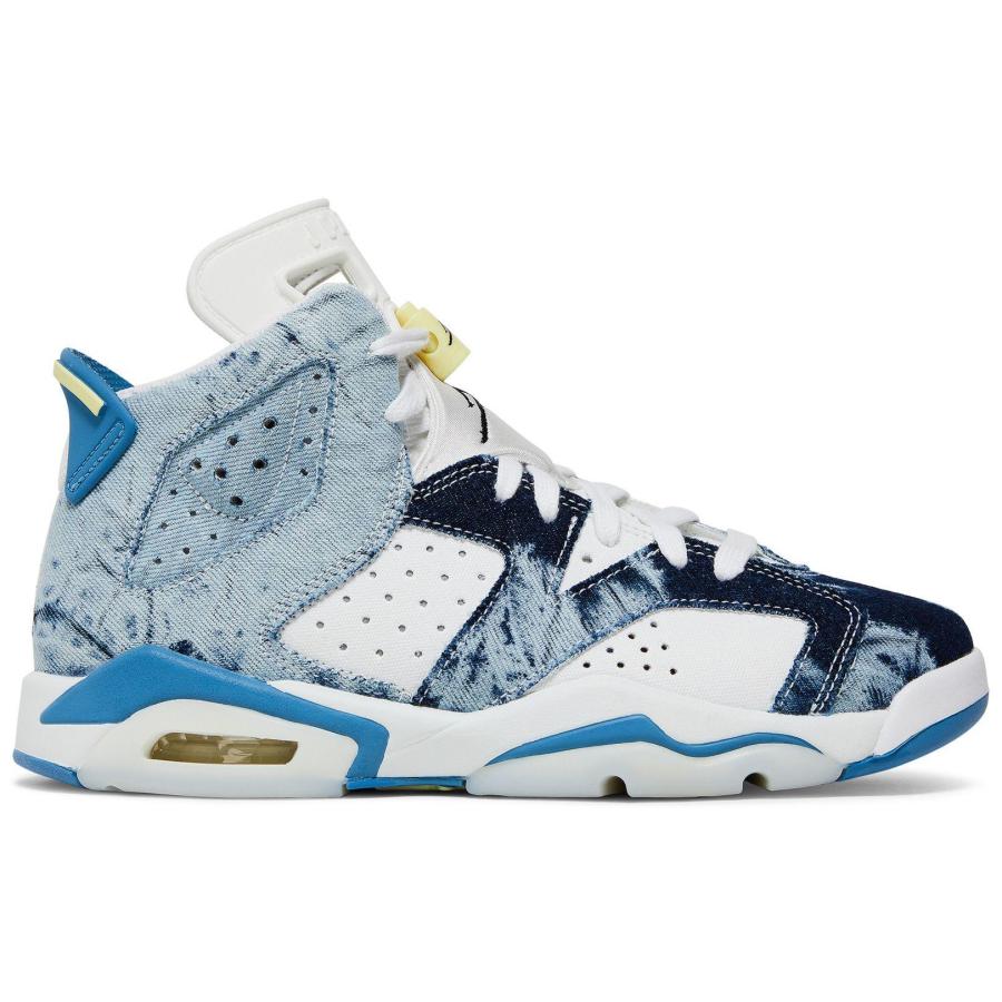 NIKE（ナイキ） DM9045-100 エア ジョーダン 6 レトロ GS 'Washed デニム 2022 ...