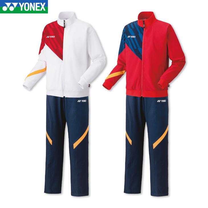 YONEX ヨネックス バドミントン 裏地付ウィンドウォーマーシャツ＋パンツ(フィットスタイル) 上下セット ユニ 男女兼用 70091 80091 トレーニング : スポーツショップ日新 ...
