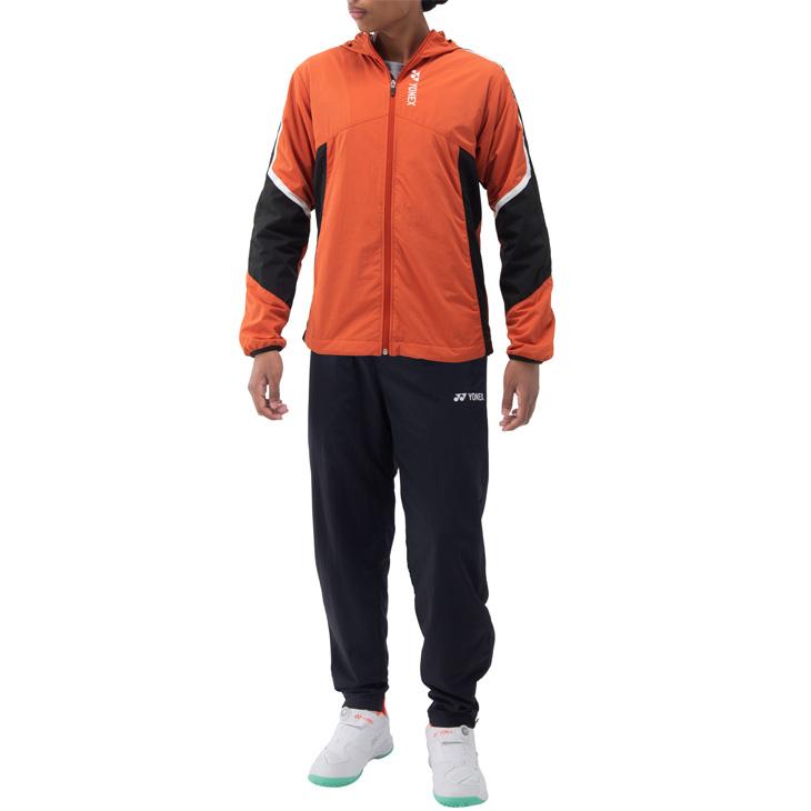 YONEX ヨネックス バドミントン 裏地付ウィンドウォーマーパーカー＋パンツ(フィットスタイル) 上下セット ユニ 男女兼用 70098 ...