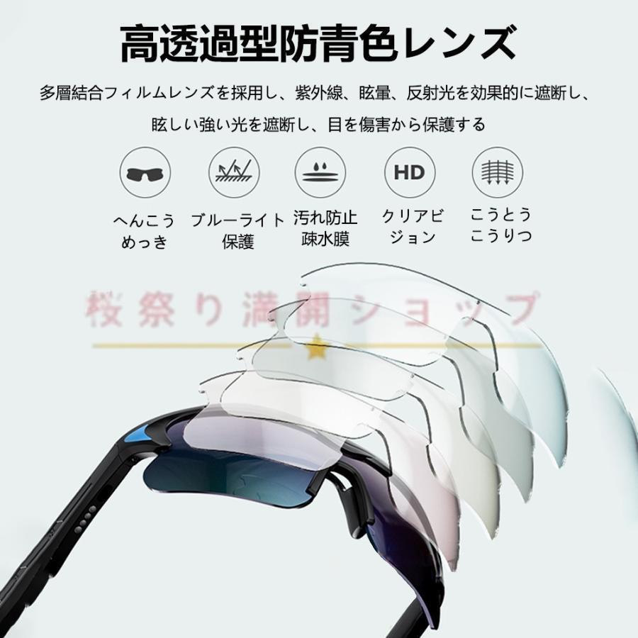 スマートグラス bluetooth 骨伝導 撮影する ビデオ サングラス iphone対応 ワイヤレスメガネ マイク内蔵sun 通話可能 高音質 IP54防塵防滴 : KAOMORI - 通販 ...