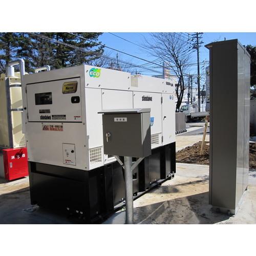 新ダイワ ディーゼルエンジン発電機(三相・単相3線同時出力) ( DGM1000MI-PE ) (株)やまびこ (メーカー取寄 ...