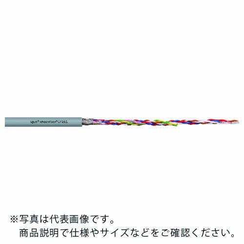 igus チェーンフレックス可動専用ケーブル 100m ( CF211.02.10.02-100 ) イグス(株) (メーカー取寄 ...