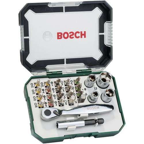 ボッシュ ドライバービット＆ミニラチェットセット 26pcs (2607017322) : ORANGE TOOL TOKIWA - 通販 ...