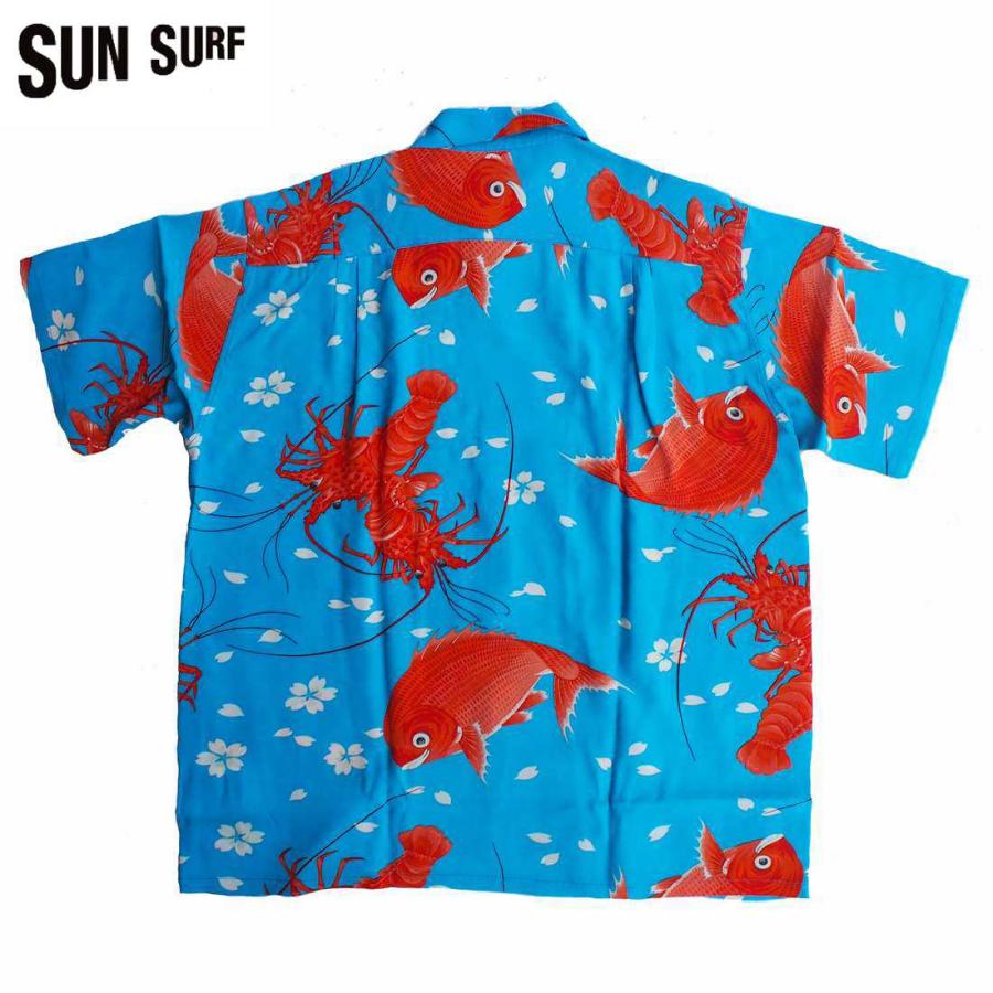 SUN SURF SURF/サンサーフ スペシャルエディション 「SYMBOL OF GOOD LUCK」 ブルー Mサイズ 送料無料 ...