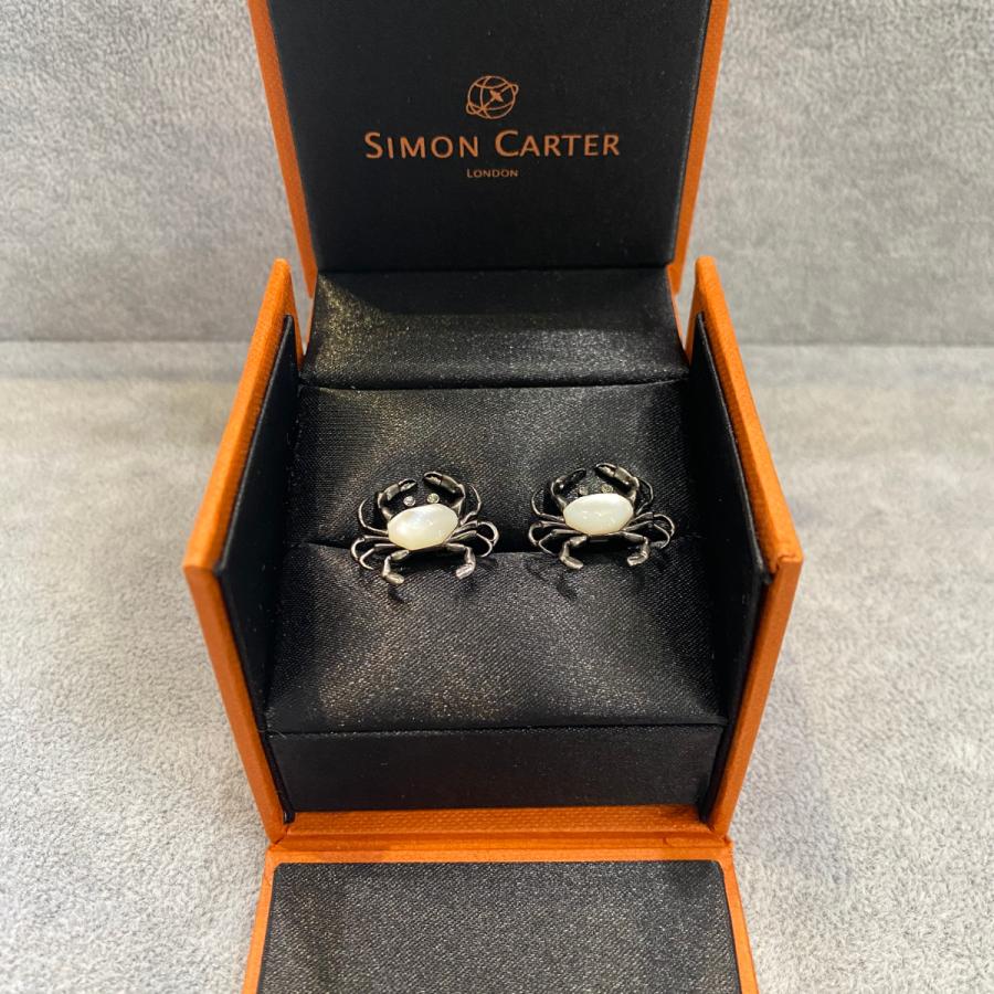 SIMON CARTER カフス サイモンカーター イギリス製 ホワイト 蟹 クラブ : オーダースーツ清雅屋 - 通販 - Yahoo!ショッピング