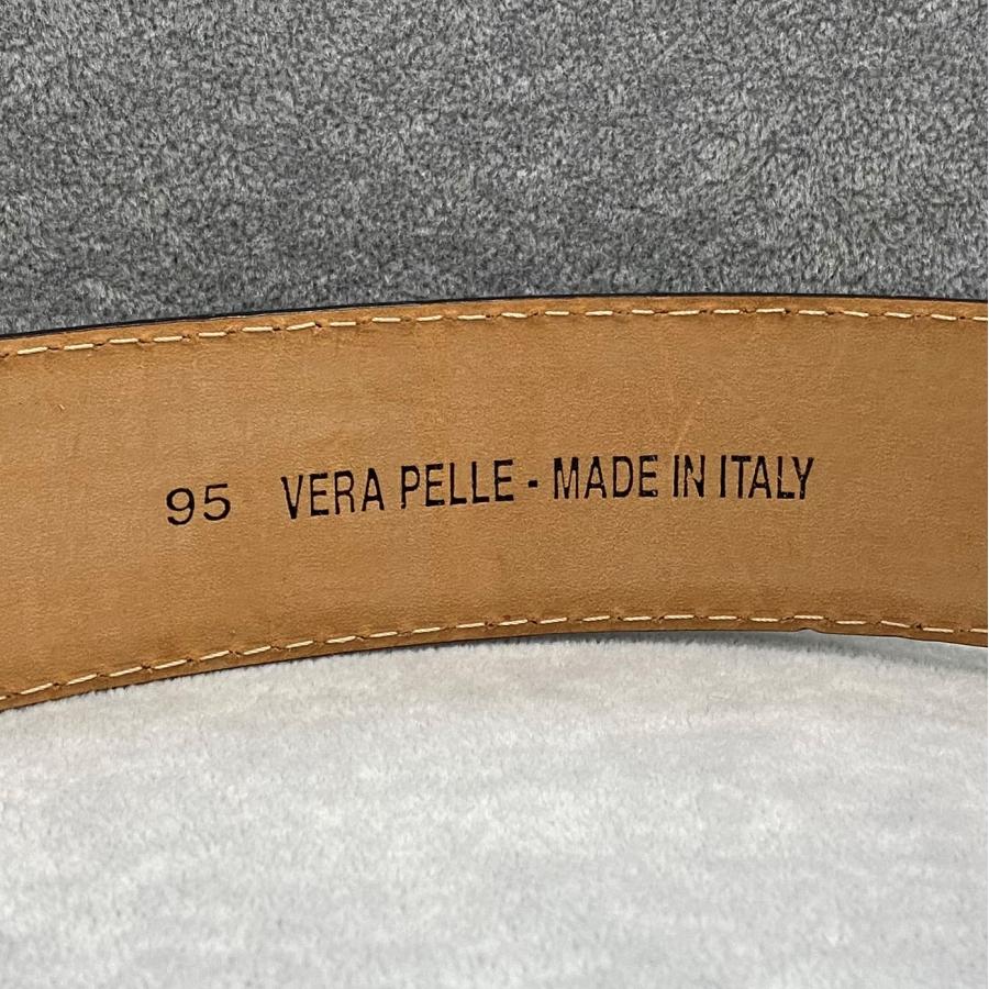 VeraPelle ベルト オシャレ イタリアベルト イタリア製 本革 メンズ レディース 太い プレゼント : オーダースーツ清雅屋 - 通販 - Yahoo!ショッピング