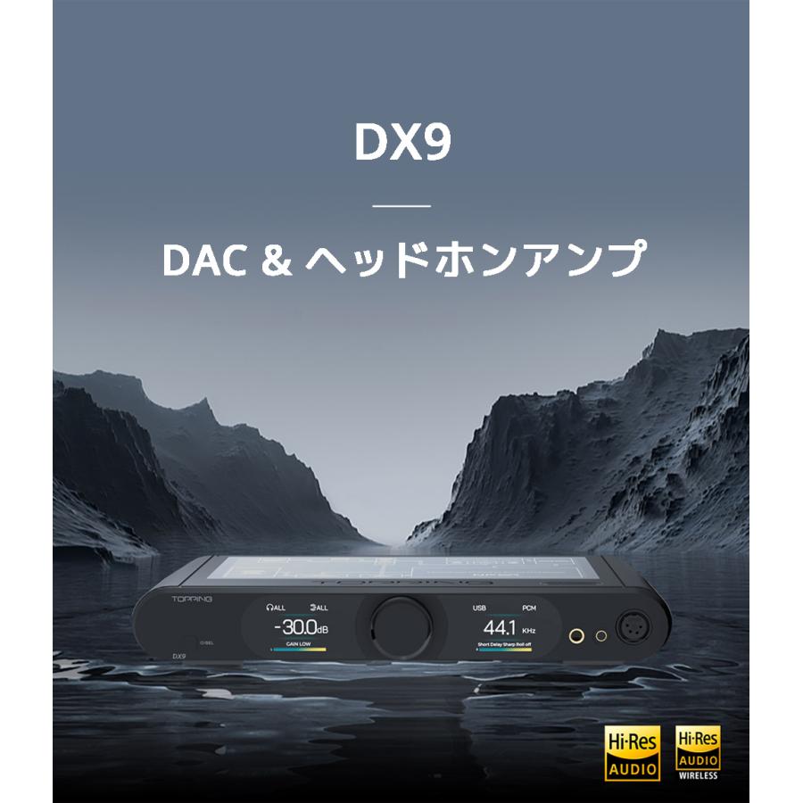 1年保証 Topping DX9 DAC ヘッドホンアンプ AK4499EQ トッピング ハイレゾ NFCA ヘッドフォン アンプ AK4118 : オレメカYahoo!ショッピング店 ...