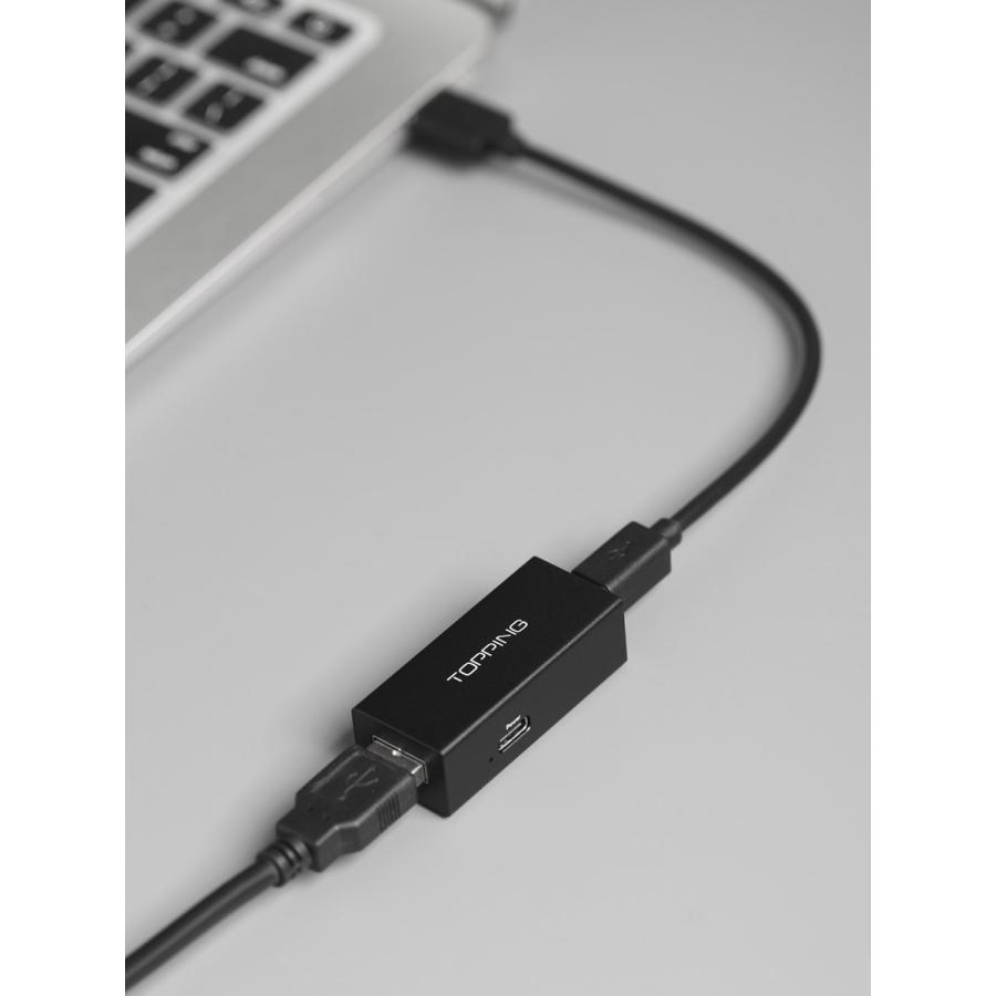 TOPPING HS01 USB 2.0 オーディオ アイソレーター ノイズ 除去 排除 DAC ダック アンプ ヘッドホンアンプ 音質 改善 ...