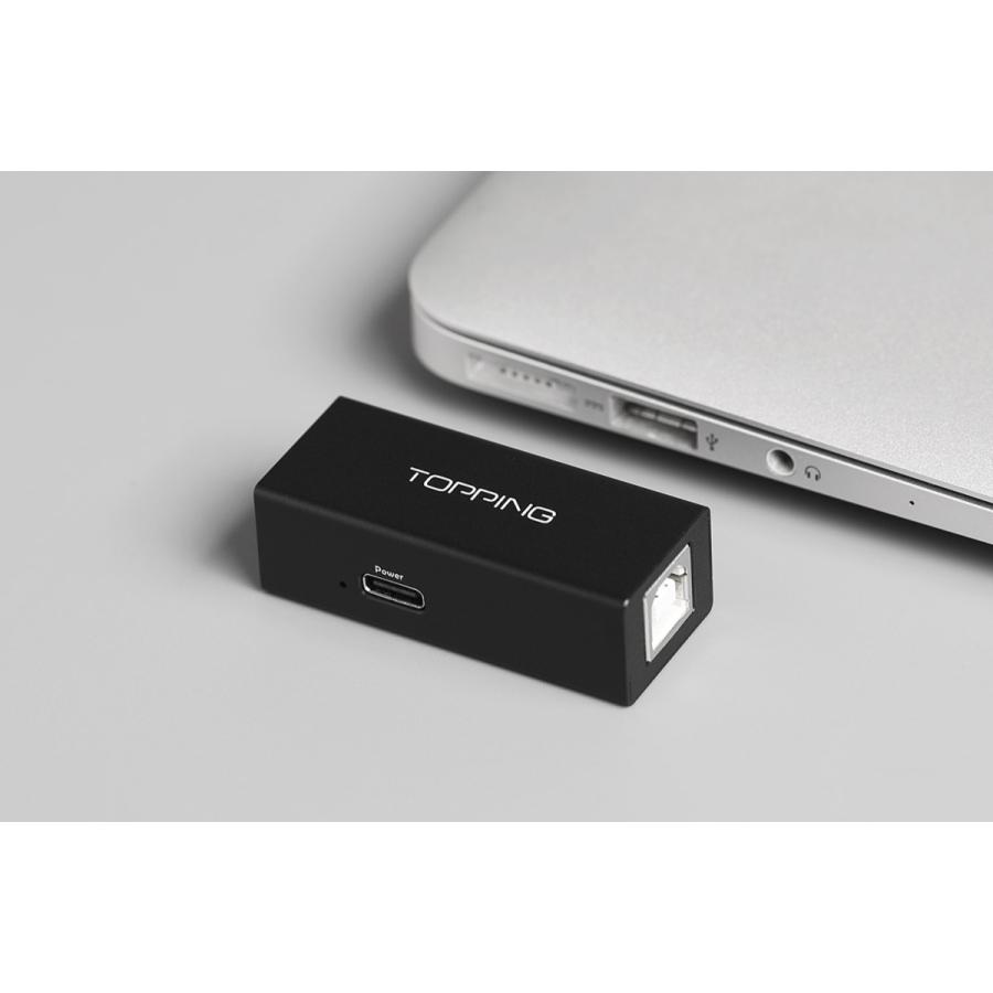 TOPPING HS01 USB 2.0 オーディオ アイソレーター ノイズ 除去 排除 DAC ダック アンプ ヘッドホンアンプ 音質 改善 ...
