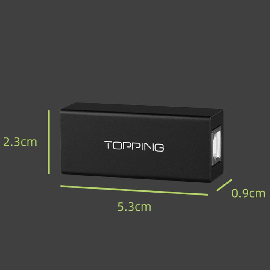 TOPPING HS01 USB 2.0 オーディオ アイソレーター ノイズ 除去 排除 DAC ダック アンプ ヘッドホンアンプ 音質 改善 ...