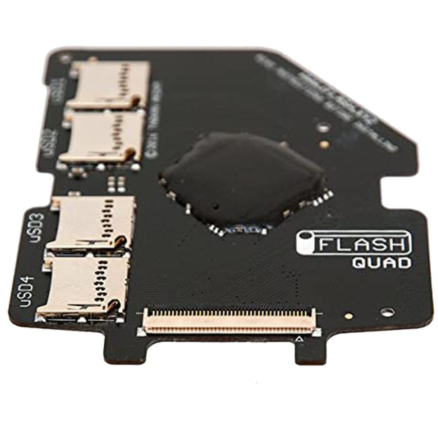 iFlash QUAD iPod用MicroSD変換アダプター 変換アダプター マイクロSDカード アイポッド クラシック 容量増加 大容量 ...