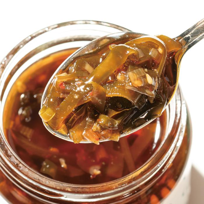 茎わかめと昆布のピリ辛ラー油漬け 120g マルイチ西條水産 宮城県十三浜産 : sjs-014 : おがる - 通販 - Yahoo!ショッピング