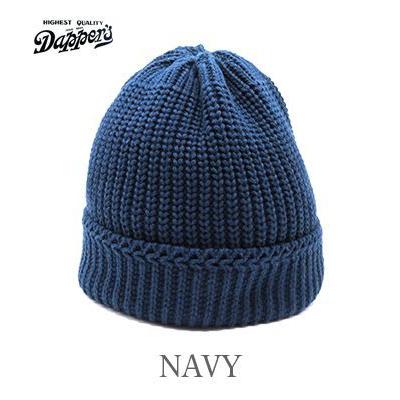ダッパーズ 先染め コットンワッチキャップ Dapper's Classical ARMY Style Cotton Knit Cap 1522 : ORGAN - 通販 - Yahoo!ショッピング