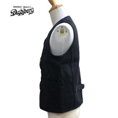 ダッパーズ コバートベッドフォード レイルロード ワークベスト Dapper's Classical Railroader Work Vest 1579 : ORGAN - 通販 ...