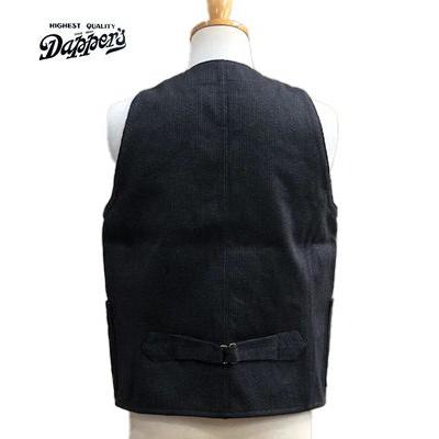 ダッパーズ コバートベッドフォード レイルロード ワークベスト Dapper's Classical Railroader Work Vest 1579 : ORGAN - 通販 ...