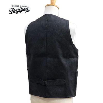 ダッパーズ コバートベッドフォード レイルロード ワークベスト Dapper's Classical Railroader Work Vest 1579 : ORGAN - 通販 ...