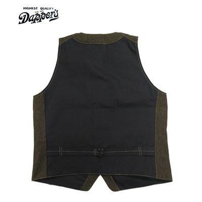 ダッパーズ ウールサージ ワークベスト Dapper's Classical 6Button Combination Work Vest 1673 : ORGAN - 通販 - Yahoo ...