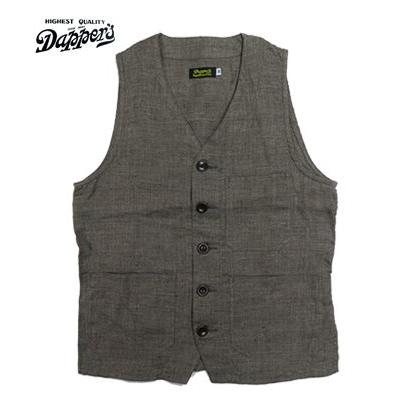 ダッパーズ リネンツイード ワークベスト Dapper's Classical Linen Work Vest 1712 : ORGAN - 通販 - Yahoo!ショッピング
