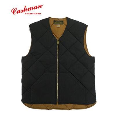CUSHMAN クッシュマン ロクヨンクロス ダウンベスト C/N CLOTH DOWN VEST 21381 : ORGAN - 通販 - Yahoo!ショッピング
