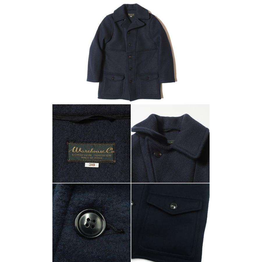 ウエアハウス メリノウール ダブルフェイスメルトン マッキーノコート CCC WAREHOUSE U.S.ARMY WOOL MACKINAW ...