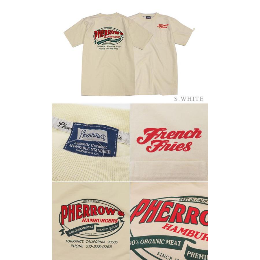 Pherrow's フェローズ 半袖 プリント ポケットTシャツ PHERROW'S HAMBURGERS SST 23S-PPT3 : ORGAN - 通販 - Yahoo!ショッピング