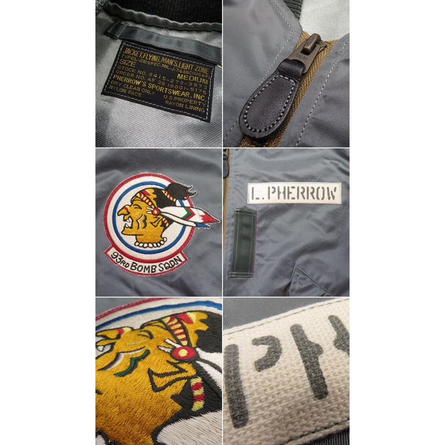 フェローズ カスタム ナイロンフライトジャケット PHERROW'S L-2B 93RD BOMB SQDN 24S-L-2B-DECO :24S-L-2B-DECO:ORGAN - 通販 ...