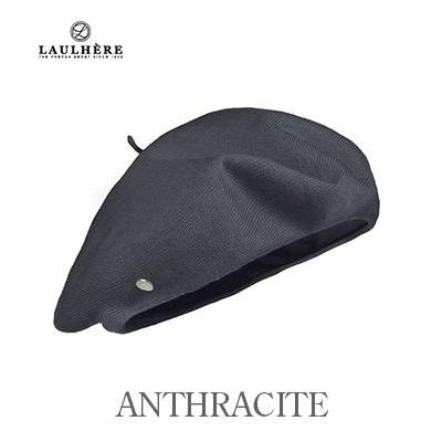 ロレール オーセンティック エテ ノワール コットン ベレー メンズ レディース LAULHERE Beret Authentique ete authentique-ete ...
