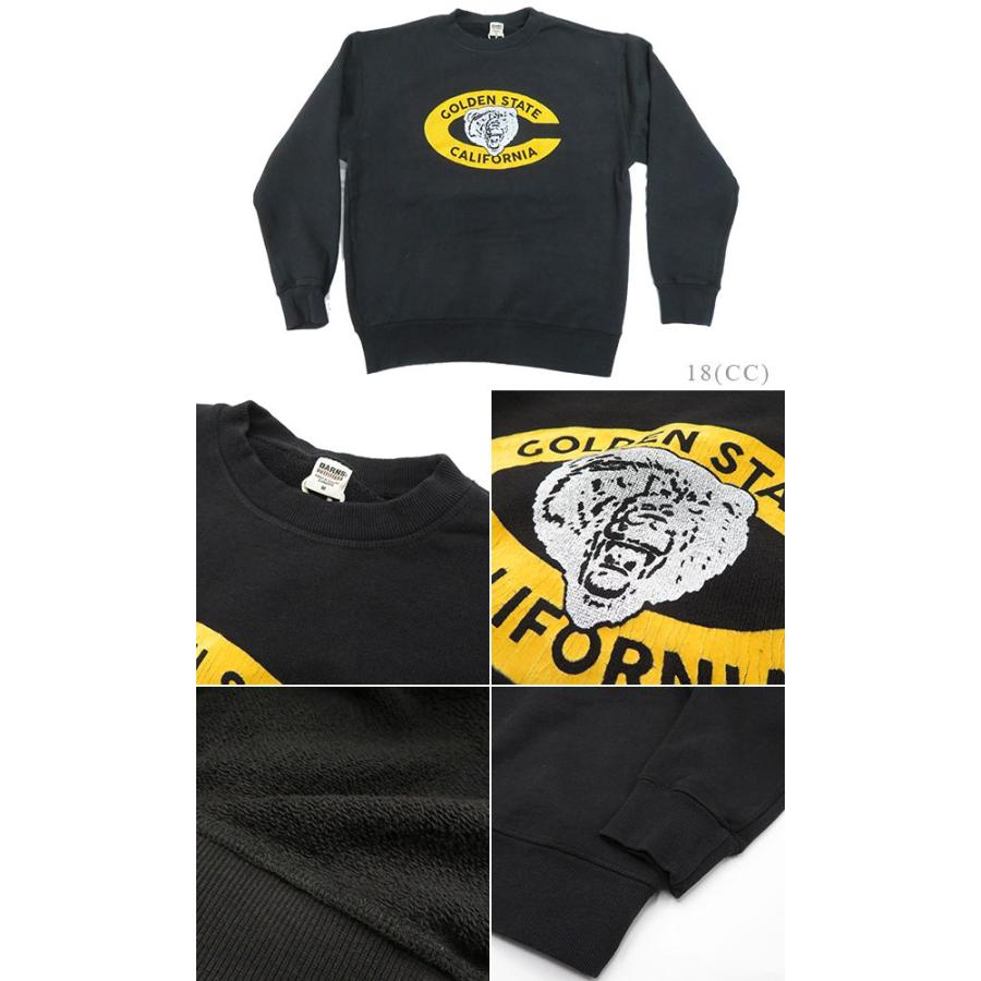 BARNS OUTFITTERS バーンズ 裏毛 サンドライ クルーネック スウェット SUNDRY CREW SWEAT CALIFORNIA BR-23101 : ORGAN - 通販 ...