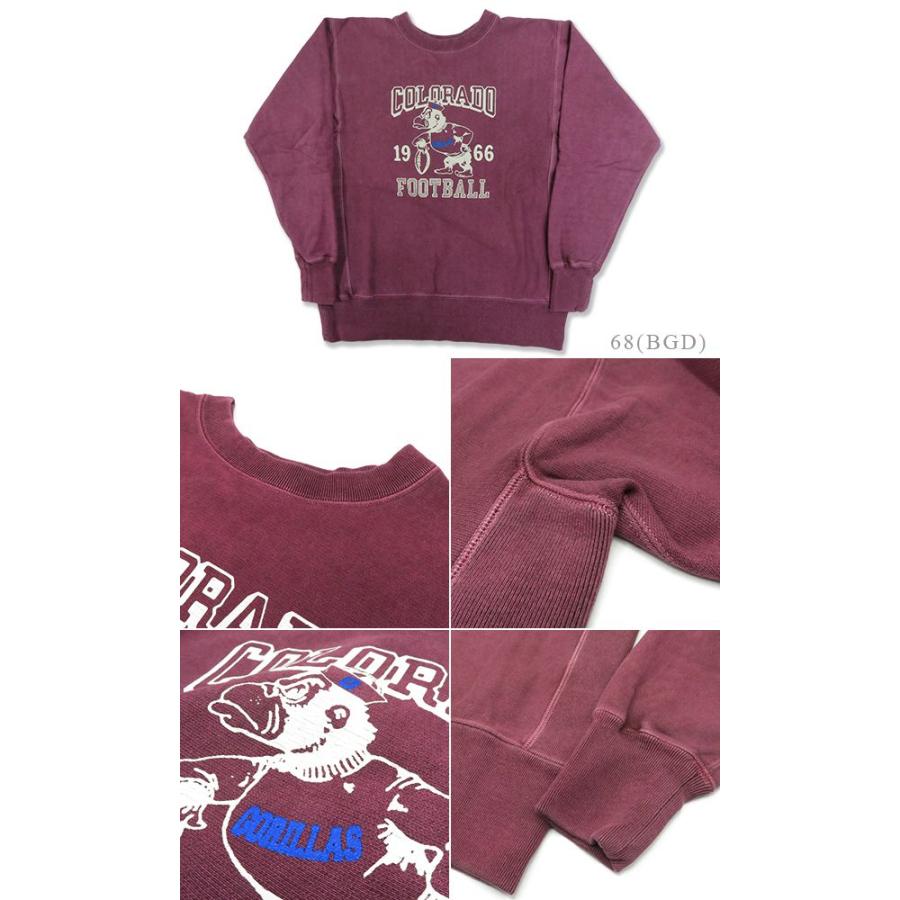 BARNS OUTFITTERS（バーンズ アウトフィッターズ） バーンズ リバース切り替え クルーネック スウェット BARNS ...