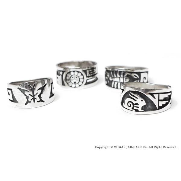 INDIAN JEWELRY ホピ族 シルバー リング HOPI RING IJ-022 : ORGAN - 通販 - Yahoo!ショッピング