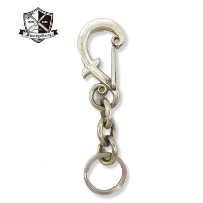 OPUS インセプション 真鍮 純銀メッキ Fホール カラビナ キーホルダー INCEPTION F-HOLE CARABINER KEY HOLDER/SILVER PLATING IPK ...