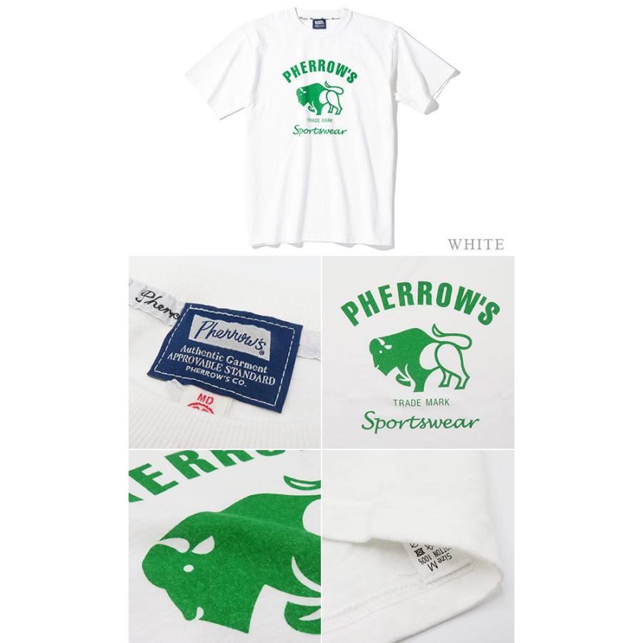 Pherrow's フェローズ 半袖 プリントTシャツ PHERROW'S Buffalo Logo SST PT2 : ORGAN - 通販 - Yahoo!ショッピング