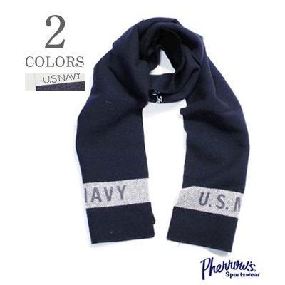 Pherrow's フェローズ マフラー PHERROW'S U.S.NAVY ウールブランケットマフラー USN-BM : ORGAN ...