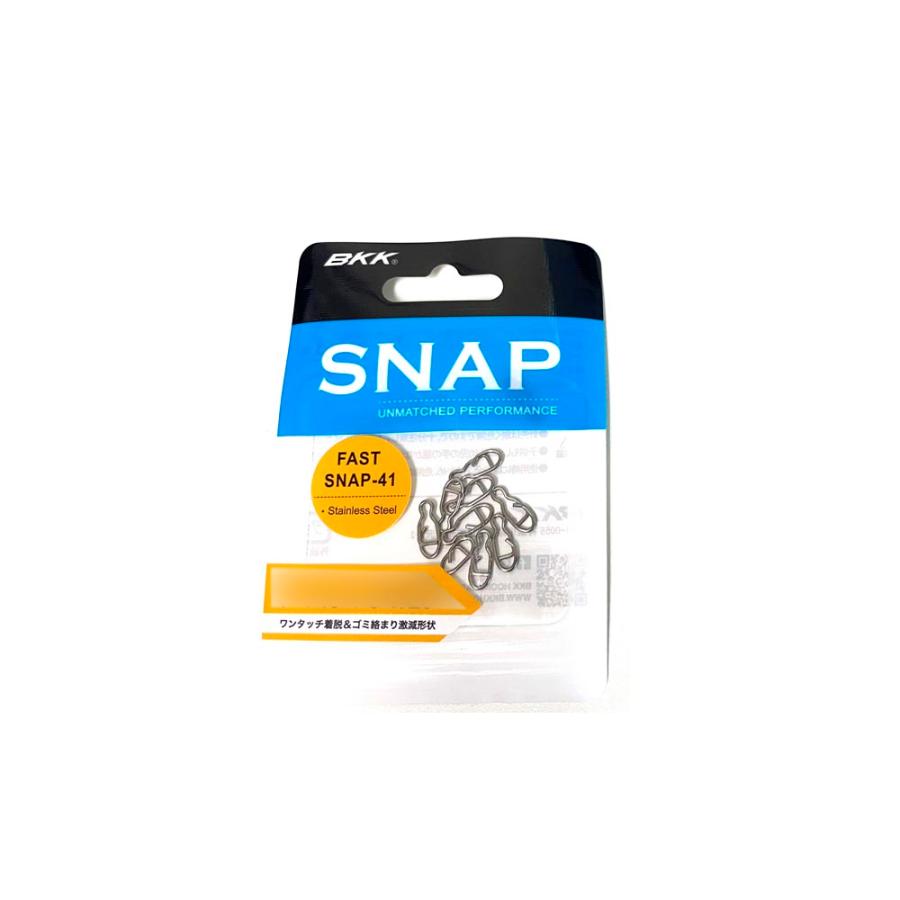 BKK ルアースナップ FAST SNAP-41 #4 stainless(bkk-142555)[M便 1/40]爆買 : 船竿 沖釣り ...