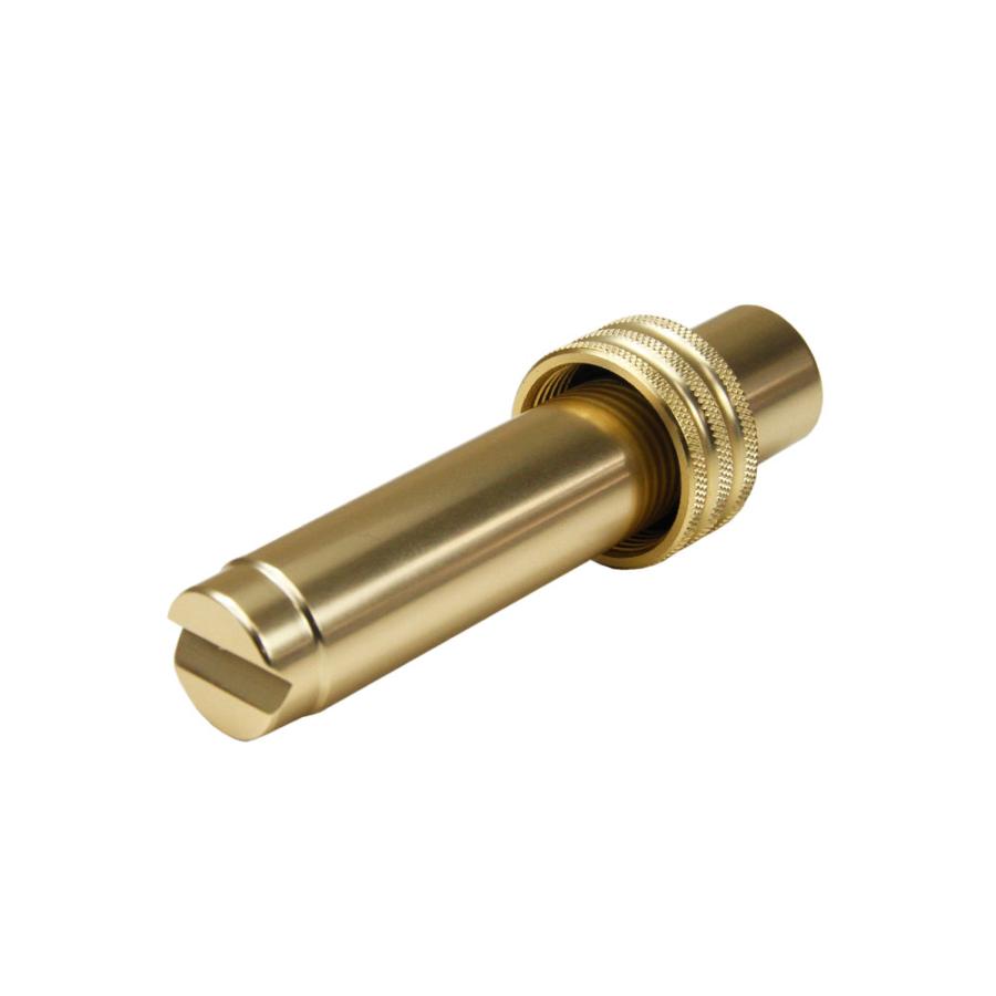 Gokuspe おり釣具 オリジナル ウインチ スタンディング両用アルミバット LS-glゴールド 14mm、15mm フェルール付（ori ...