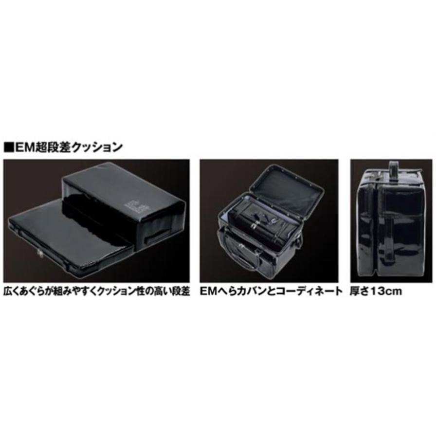 PROX EM超段差クッション ブラック45×25×(高さ13+4)cm(PX813)(px-205080) : 船竿 沖釣り 船釣り おり ...