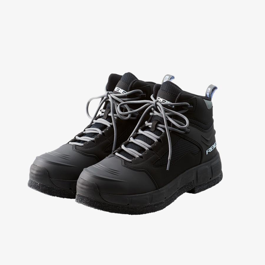 送料無料 リバレイ RBB ロックショアフェルトスパイクシューズTG L(26.5cm) ブラック(riva-160216) : 船竿 沖釣り ...