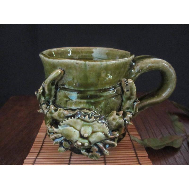 マグカップ 総織部 蟹 (貼箱) 浜田敦士 HAA-045 : 織部の器 千瓢 - 通販 - Yahoo!ショッピング