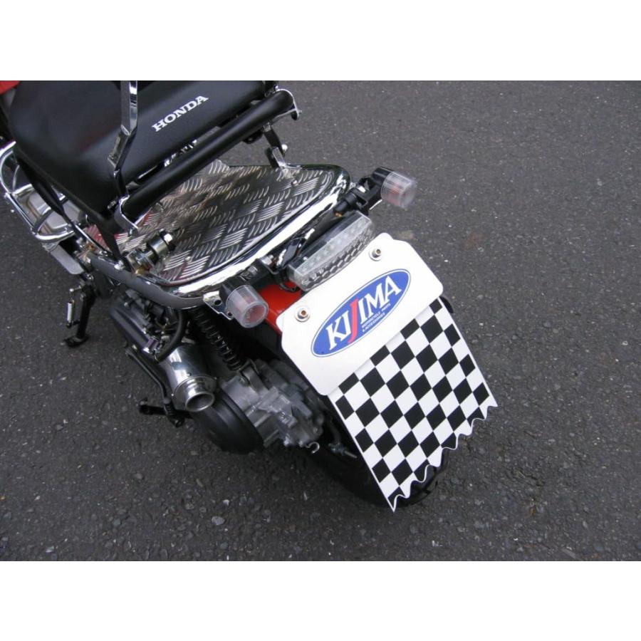 キジマ(Kijima) バイク バイクパーツ フェンダーフラップ チェッカー ブラック 200x288 206-9056 : s-b004h8zm18-20240628 : 折り鶴ストア ...