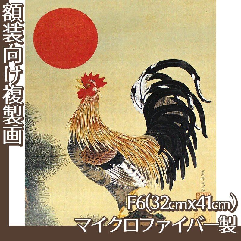 複製画F6号(額無し) 伊藤若冲(No.1~20) マイクロファイバー製 : orieoriginal - 通販 - Yahoo!ショッピング